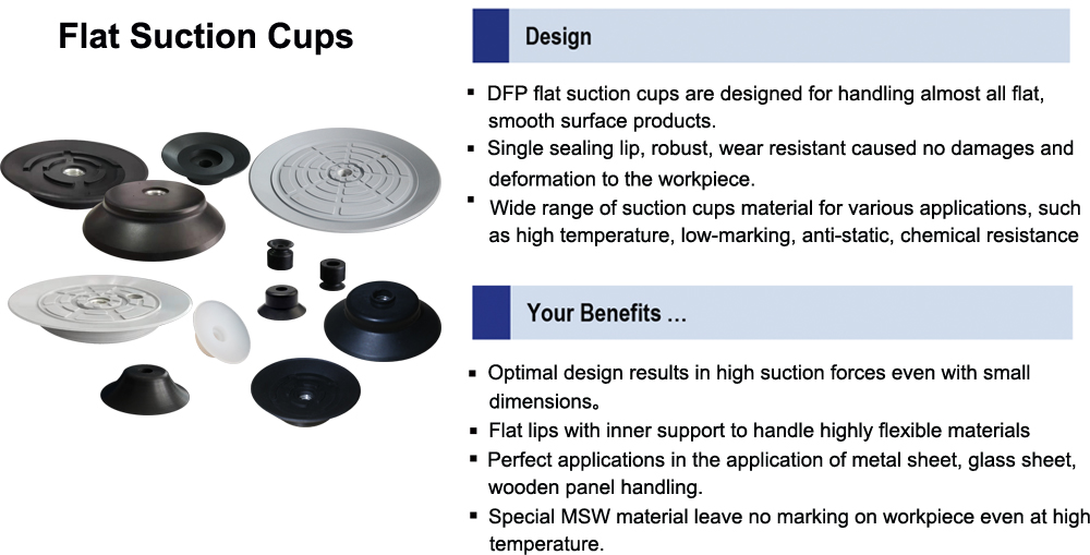 Flat Suction Cups